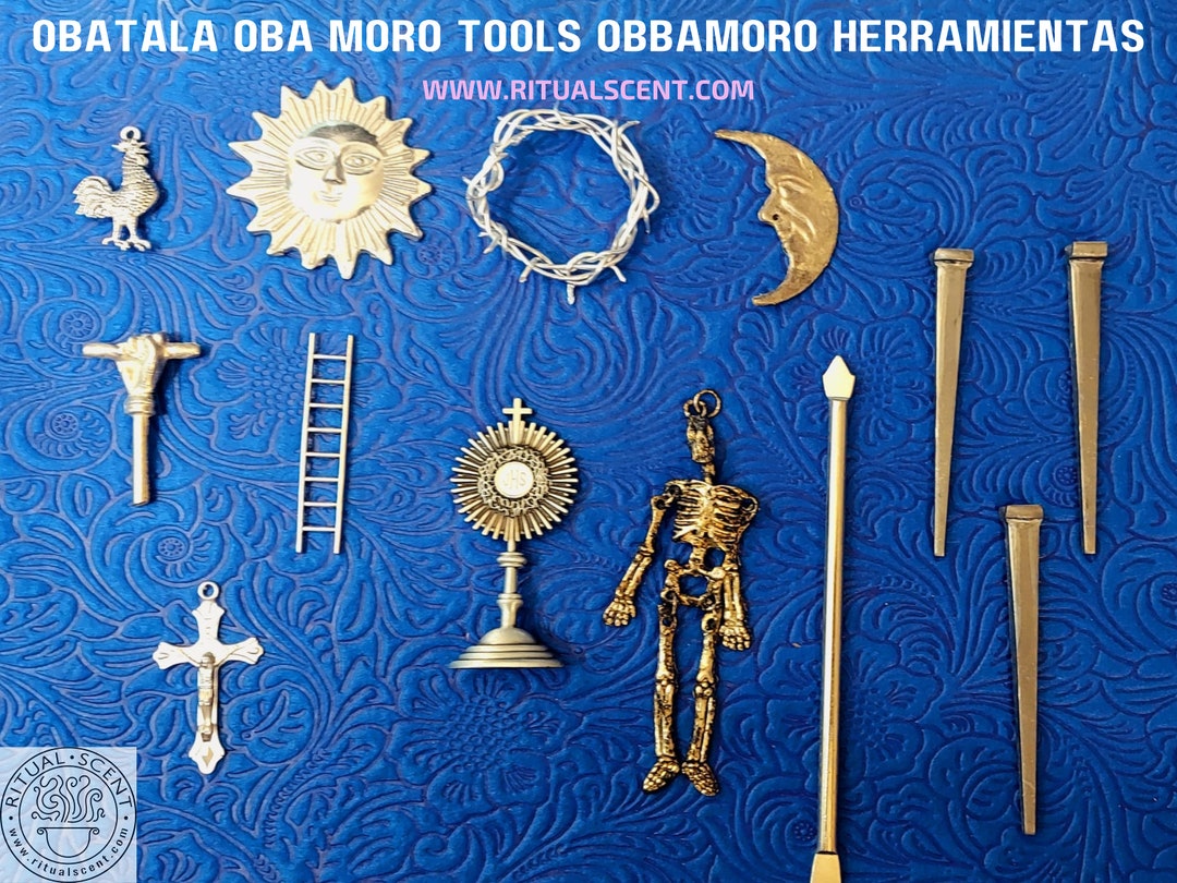 Obatala Oba Moro Tools Herramientas Obbamoro Orisha Funfun Sopera ...
