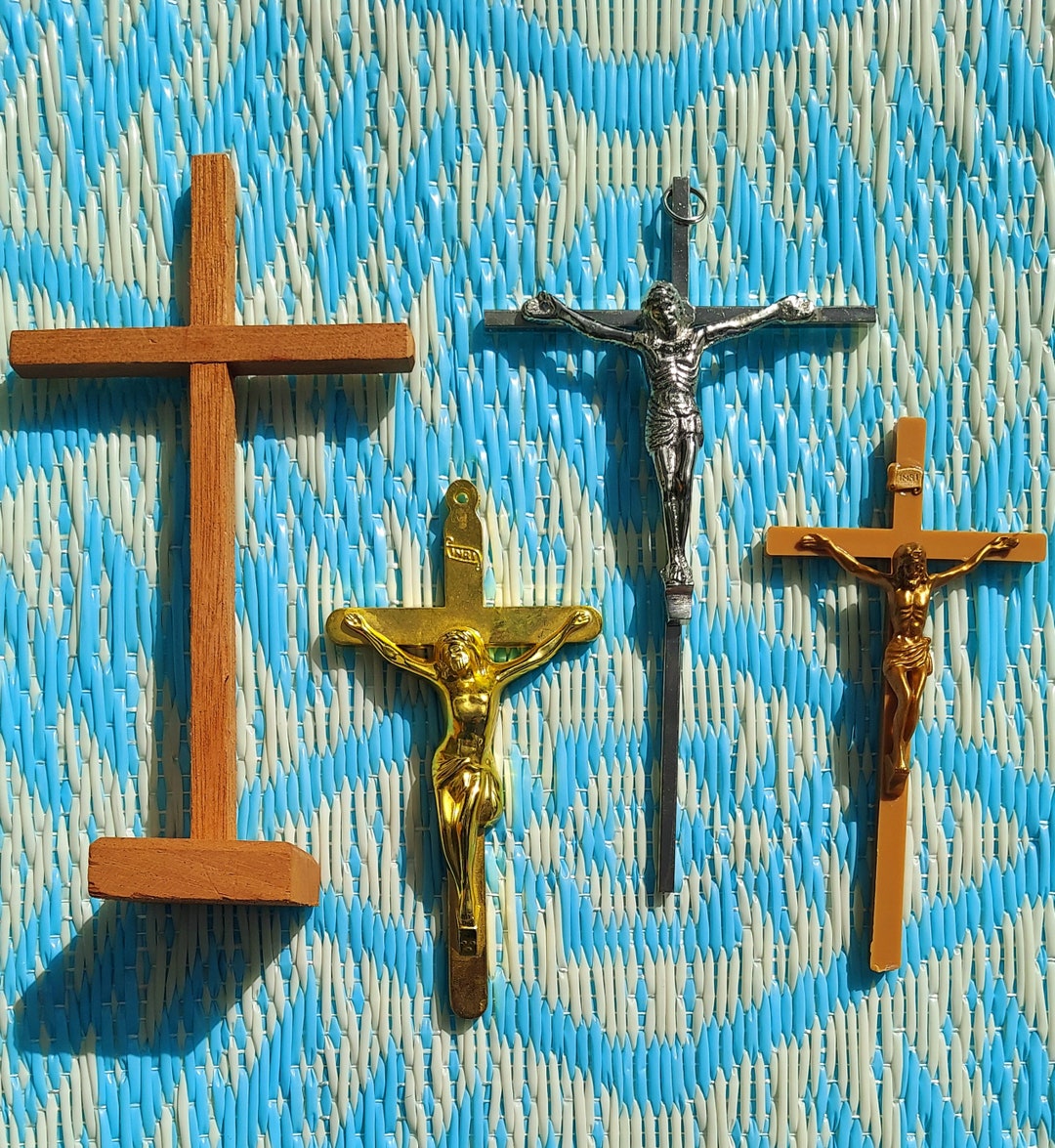 Wooden Cross Crucifix Cruces Y Crucifijos for Spiritism Espiritismo ...