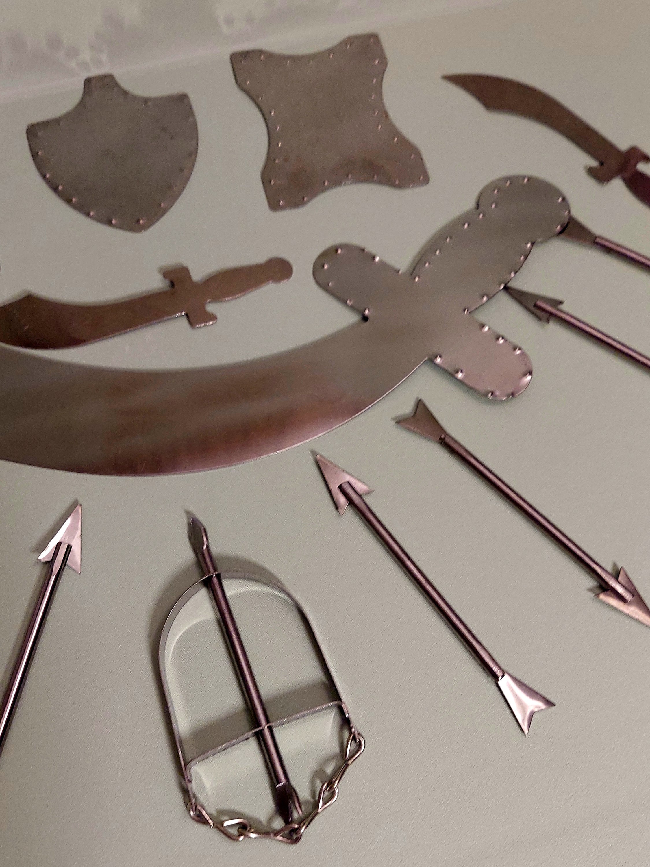 Obatala Ayaguna Tool Set Allaguna Orisha Funfun Yoruba Tools Oshanla ...