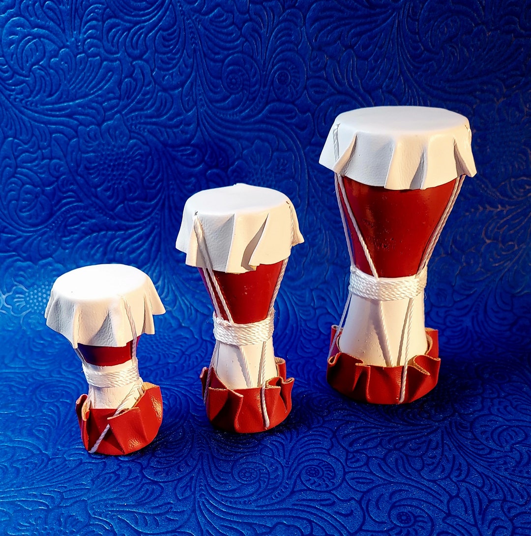 Shango Bata Anya Drums Tambores De Chango Bata Small Pequeno Orishas ...