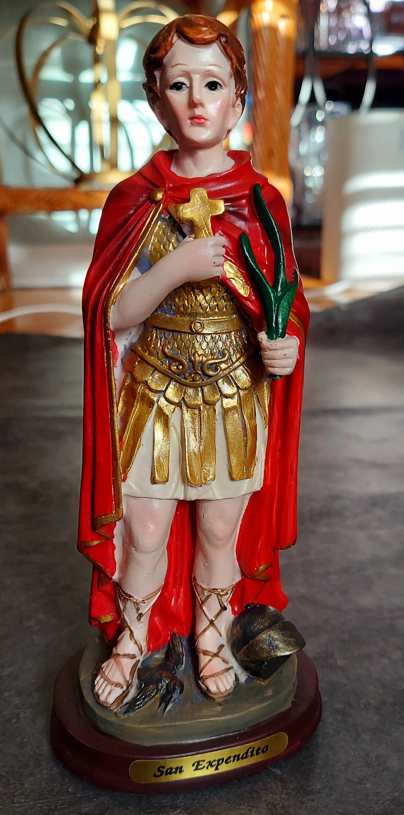 Saint Expedite Statue San Expedito Santo Expeditus Logun Ede Laro ...