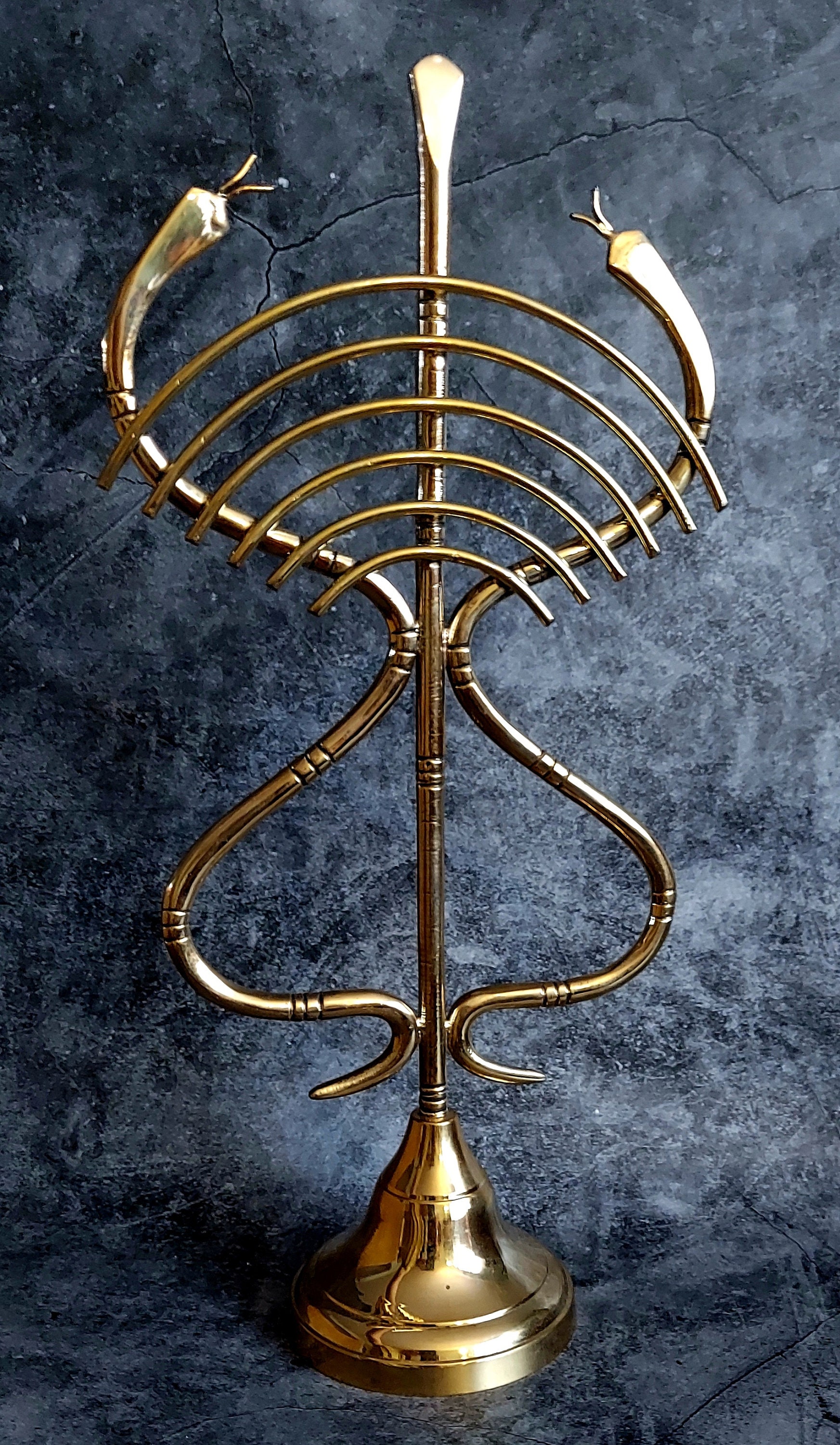 Solid Brass Oshumare Snake Statue Quality Handmade for Rainbow - Etsy