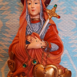 Erzulie Freda Statue Image Ezili Fweda Lwa Figure Lwa Loa Haitian Vodun ...