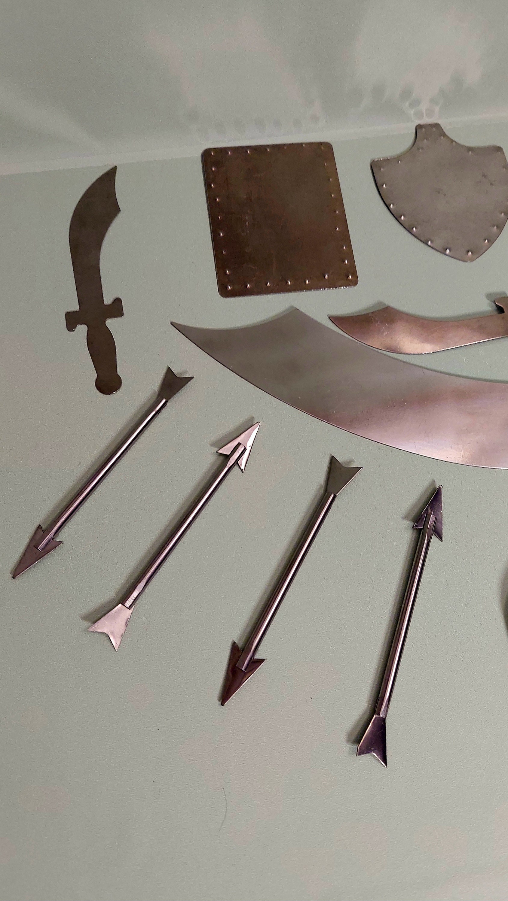 Obatala Ayaguna Tool Set Allaguna Orisha Funfun Yoruba Tools Oshanla ...