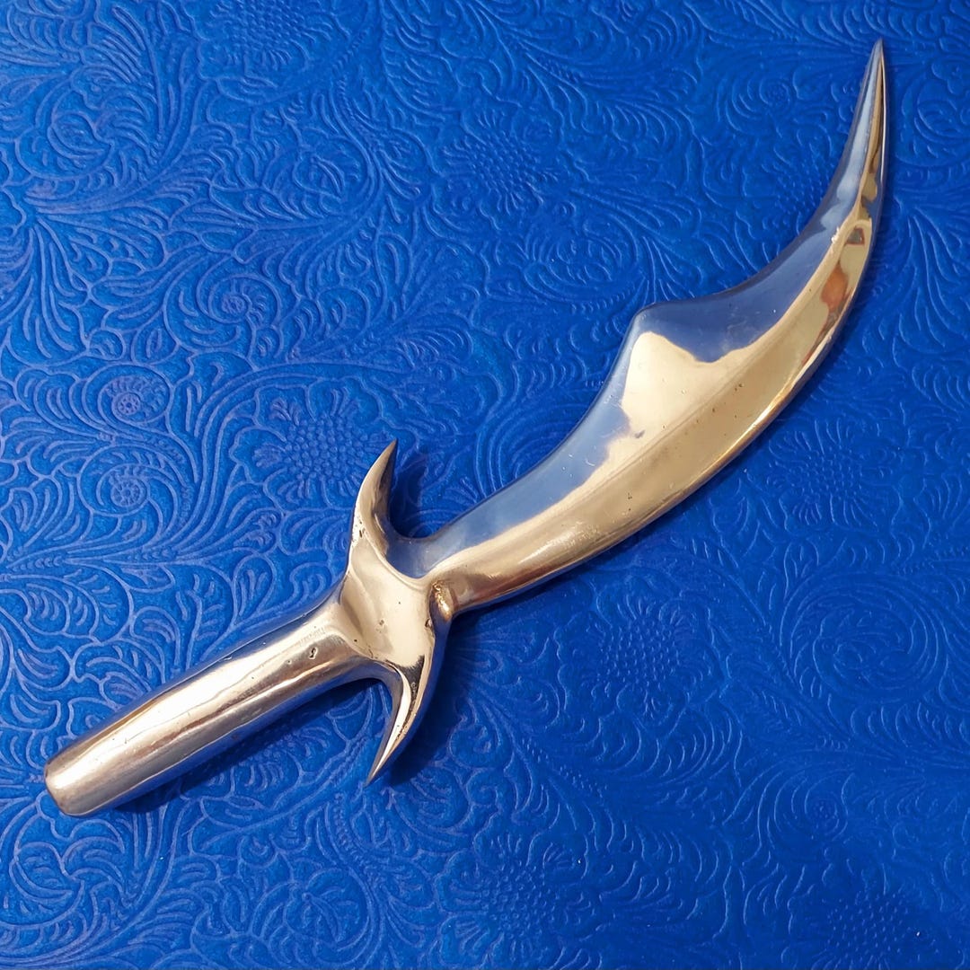 Obatala Ayaguna Tool Scimitar Alfanje Orisha Funfun Ochagrinan Oduduwa ...