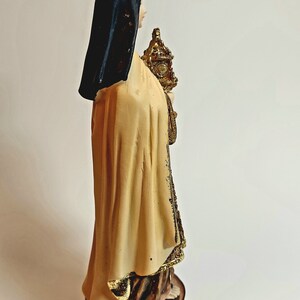Saint Clara Clare Statue 9 Inches Santa Clara Espiritismo Miss Catholic ...