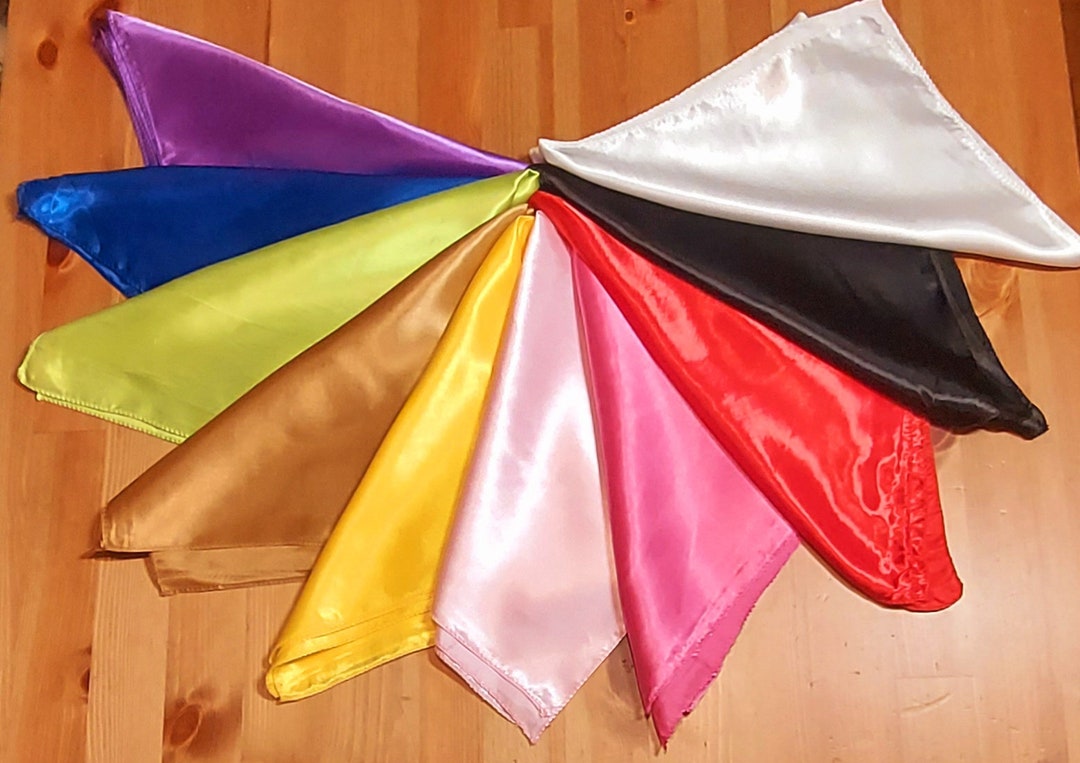 Mouchwa Vodou Scarf 36"x36" 90x90cm Lwa Loa Haitian Vodun Spirit Satin ...