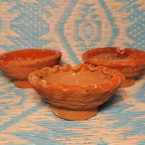 Yoruba Fitila Oil Lamp Clay Burner Wick Lampara Isese Orisa Ebo Odu ...