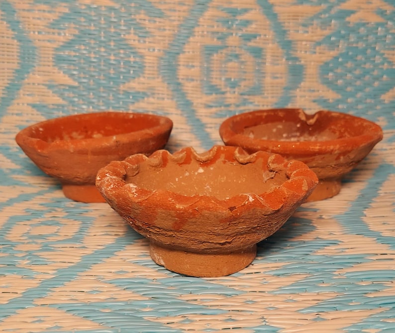 Yoruba Fitila Oil Lamp Clay Burner Wick Lampara Isese Orisa Ebo Odu ...