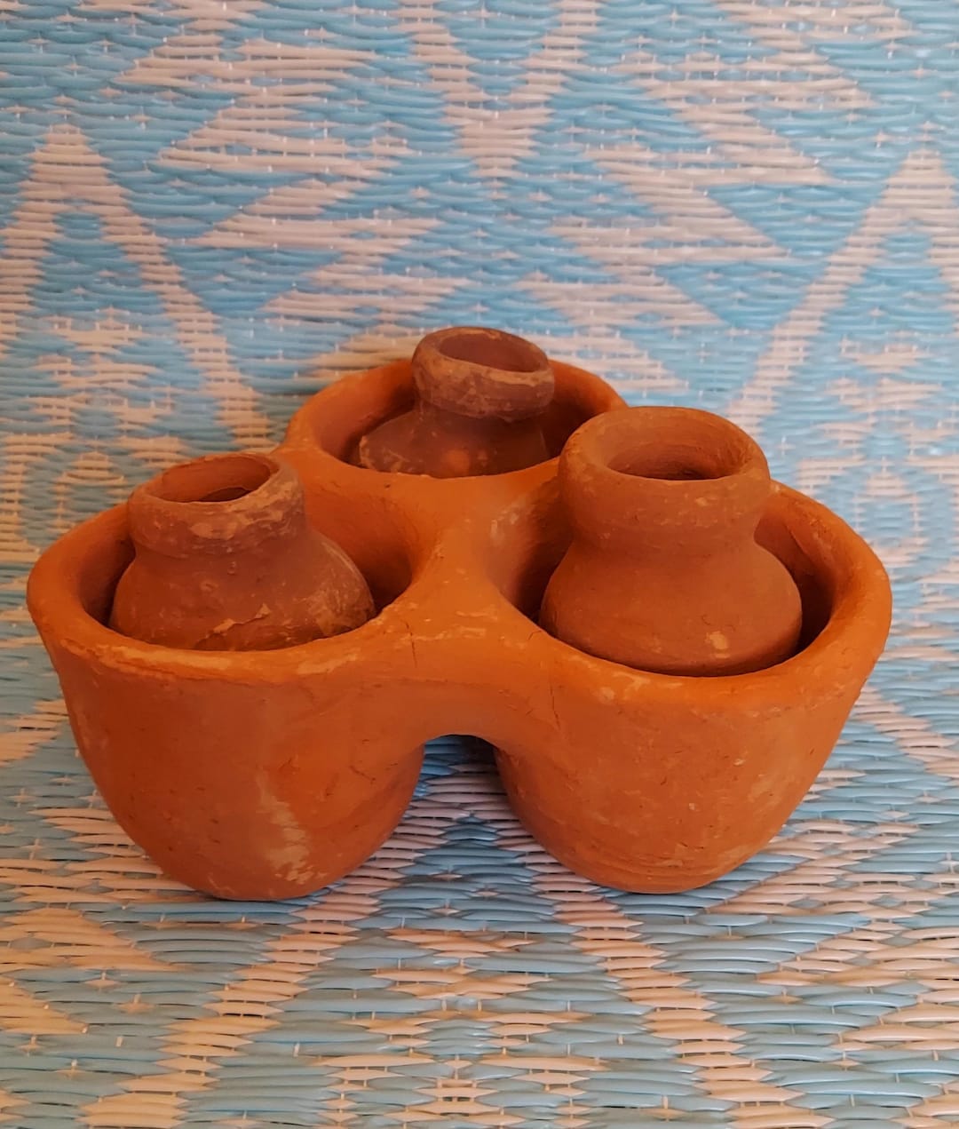 Marassa Vodou Clay Altar Twins PLAT MARASSA 3 BOUCHES Lwa Loa Vodun ...