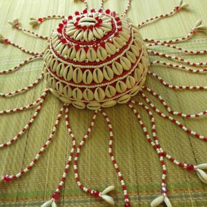 Dada Crown - Bayani Shango Sango -large Unique Hand Made - Yoruba Orisa ...