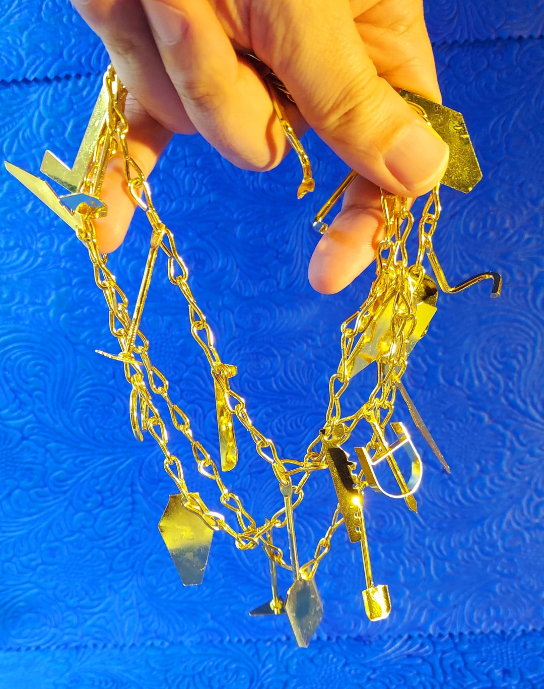 Oshun Ashaba Chain Gold Tools Orisha Yoruba Logun Ede Osun Oshogbo Ogun ...