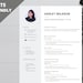 Resume Template With Photo, CV Template With Photo, Resume CV Template ...