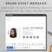 Gmail Email Signature Template | A Modern Email Signature | Custom ...