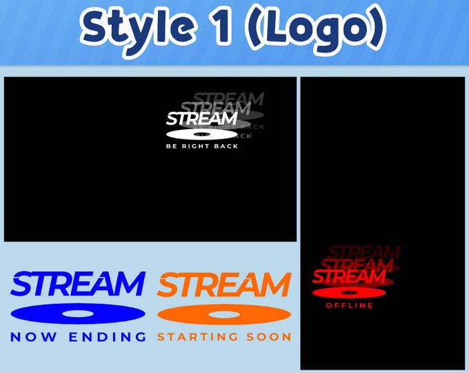 Bouncing BRB Twitch Overlay (DVD Logo Screen Saver Animation) for ...