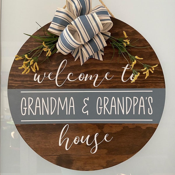 Grandma Wood Sign - Etsy