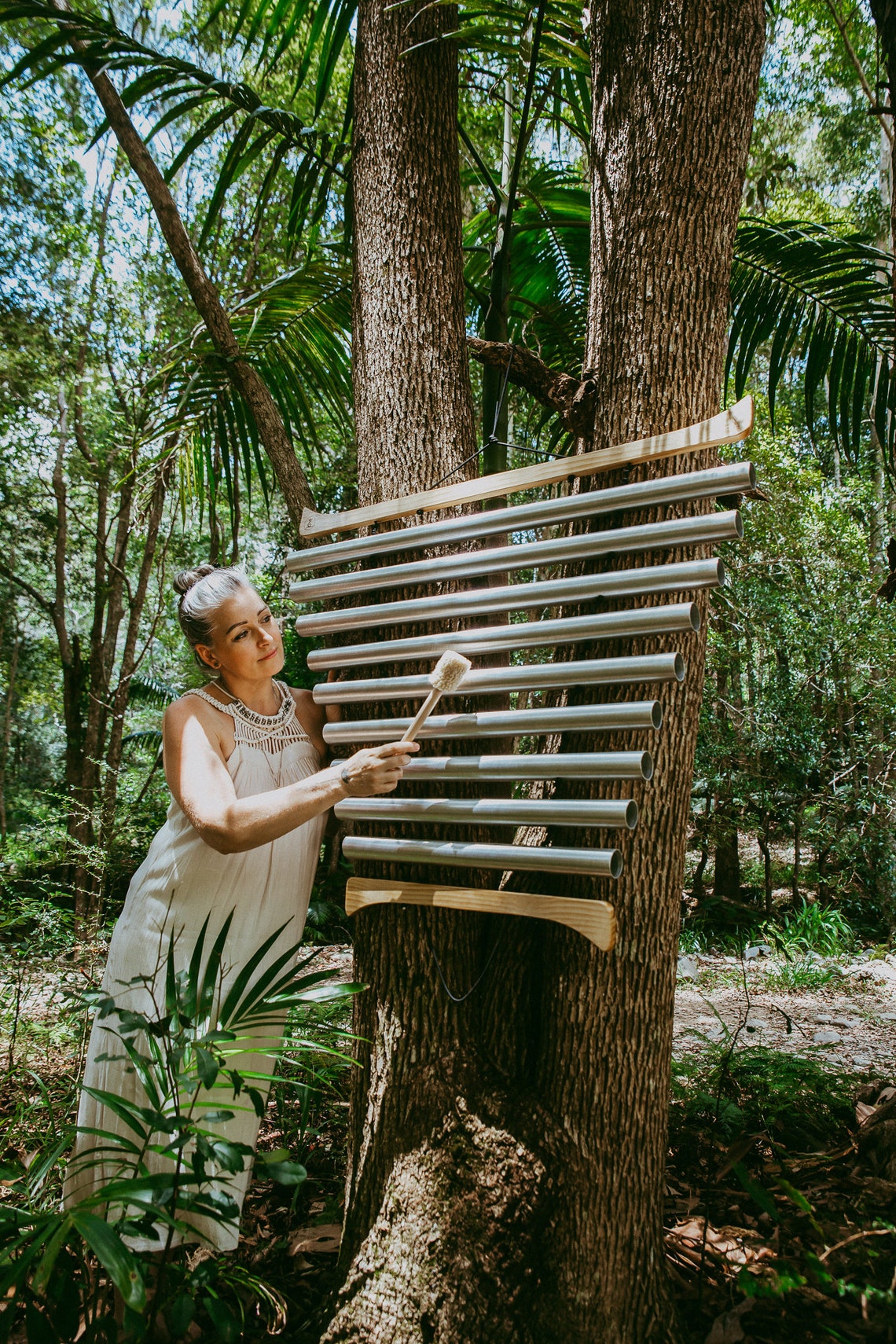 Equilibrium Swinging Chime GIANT - Soud Healing Instrument 432hz - Hand ...