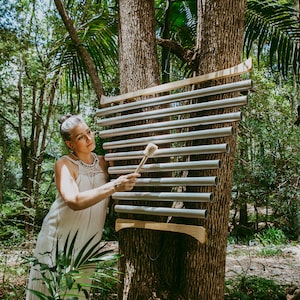 Equilibrium Swinging Chime GIANT - Soud Healing Instrument 432hz - Hand ...