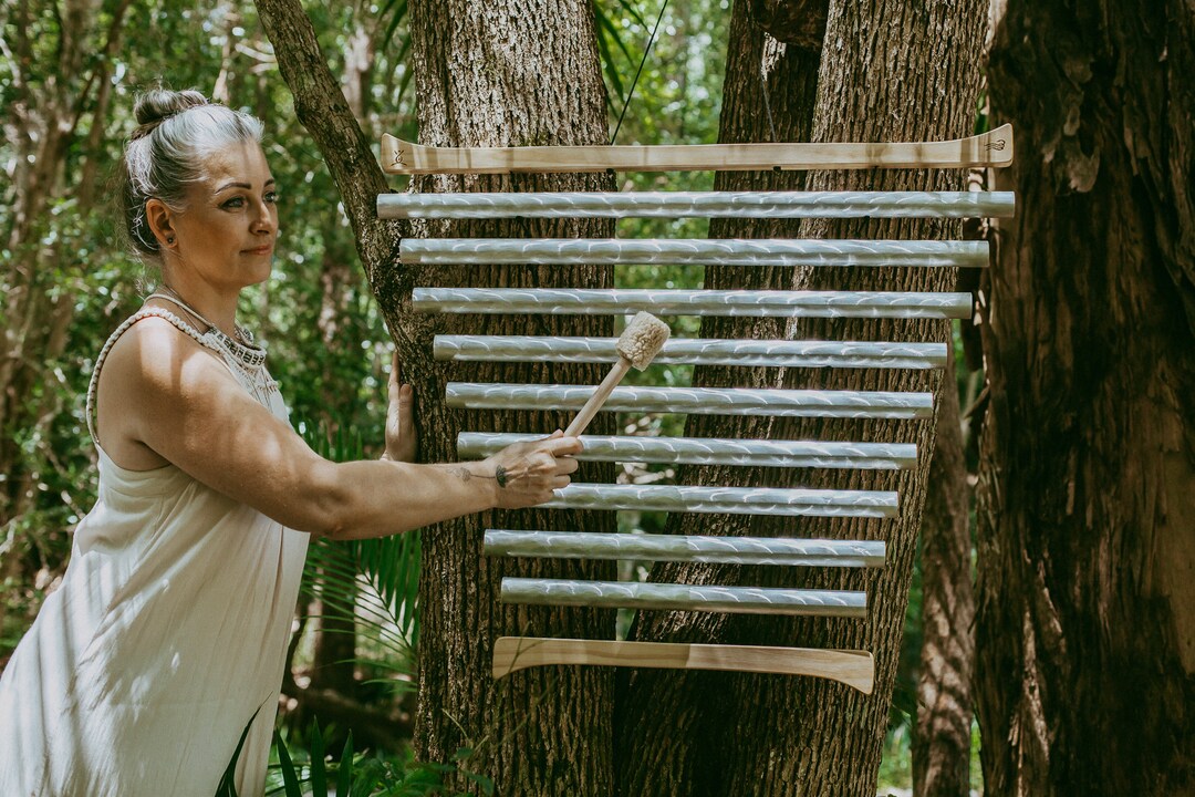 Equilibrium Swinging Chime LARGE 432hz Sound Healing Instrument - 5 ...