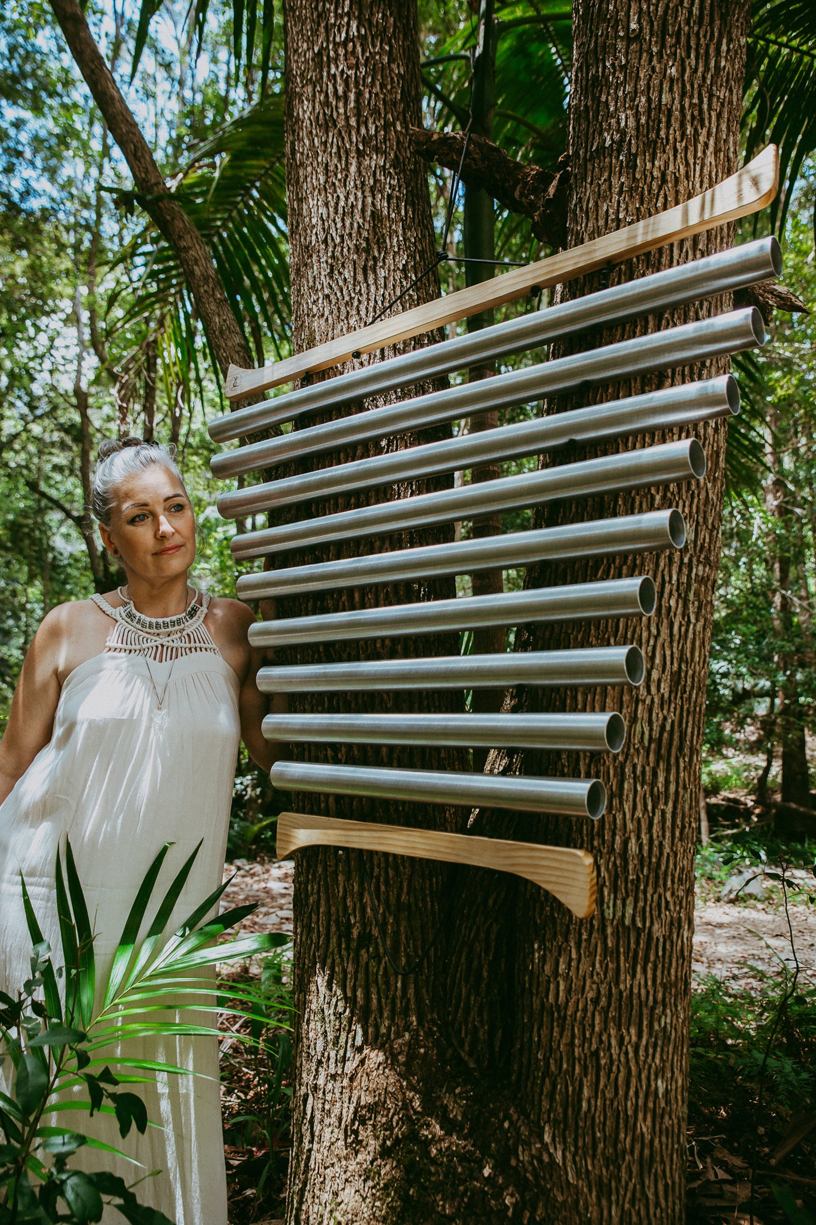 Equilibrium Swinging Chime GIANT - Soud Healing Instrument 432hz - Hand ...