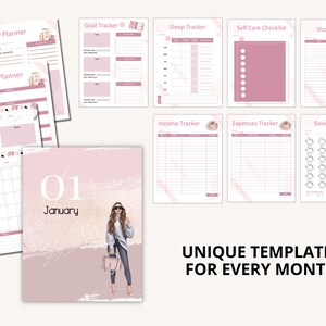 Girl Boss Planner Printable, Boss Babe Planner Printable, Lady Boss ...