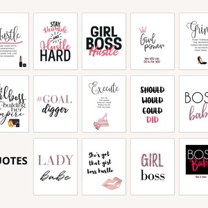 Girl Boss Planner Printable, Boss Babe Planner Printable, Lady Boss ...