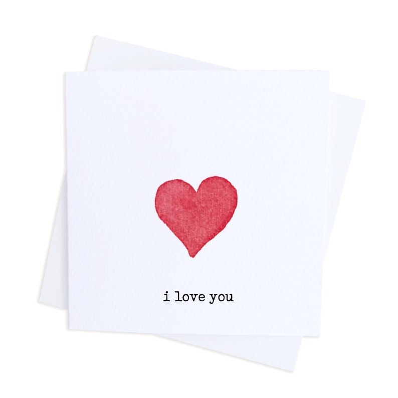 MINI Valentine Cards Blank Notecard Set Rainbow Love Mini Card ...