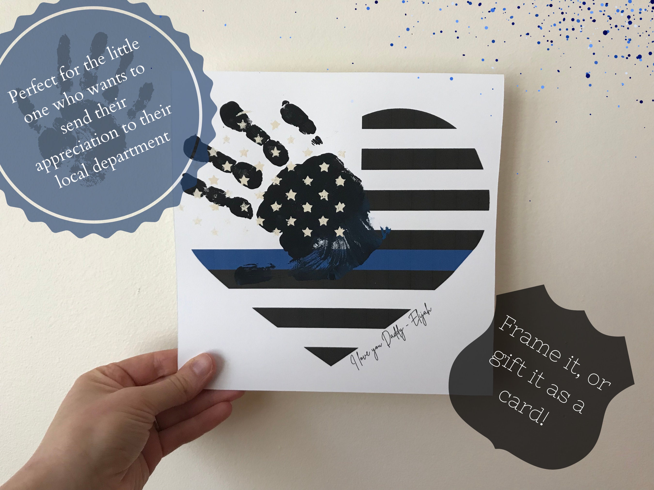 Police Appreciation - Printable Police Officer Gifts -thank You Police ...