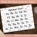 Printable ABC Chart, Boho Rainbow, Alphabet Chart, Handwriting Chart ...
