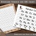 Printable ABC Chart, Alphabet Chart, Polka Dot, Handwriting Chart ...