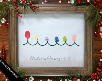 Thumbprint Art Printable - Etsy