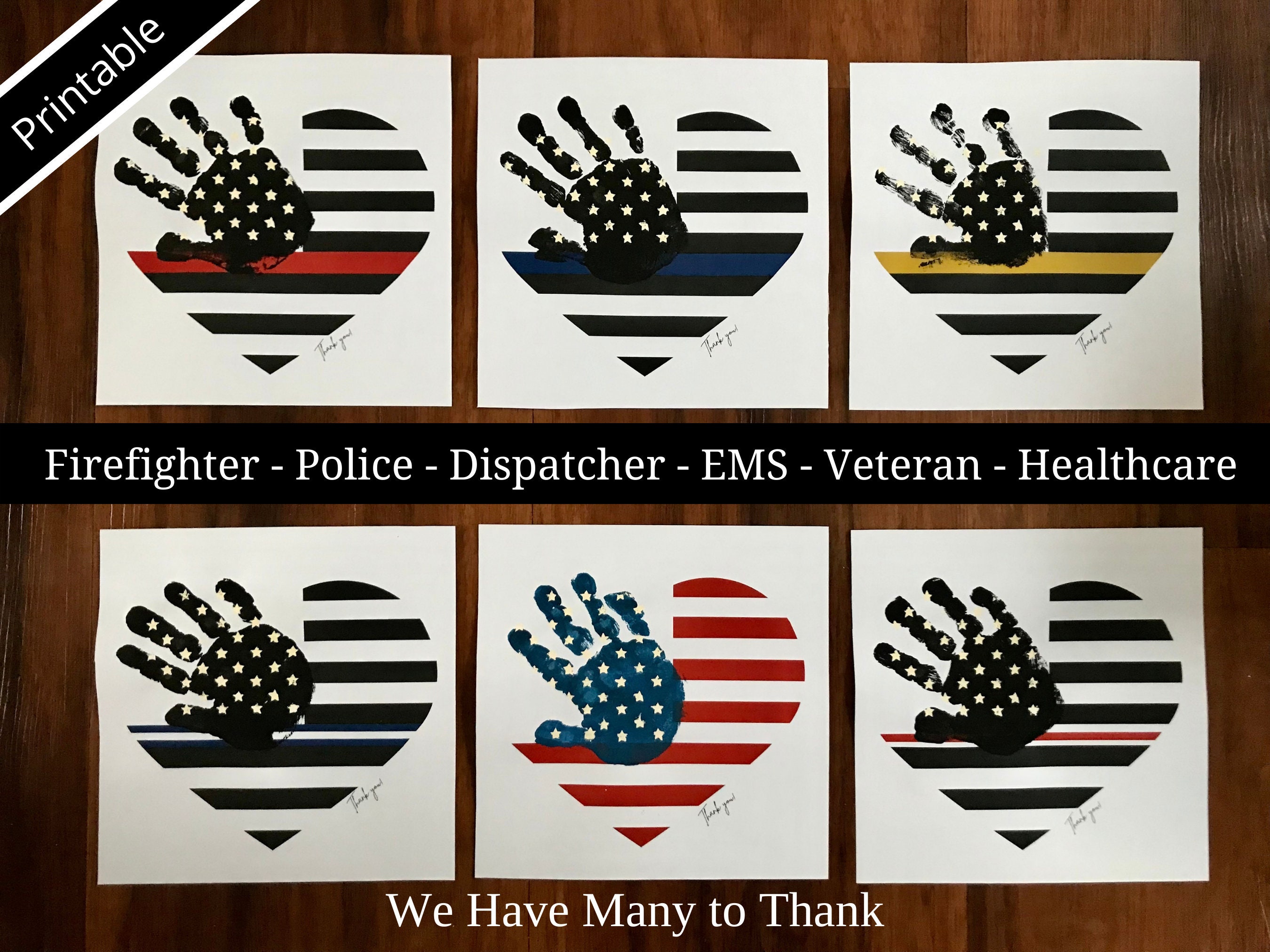 Printable Frontline Worker Appreciation \thank You Ideas for Frontline ...