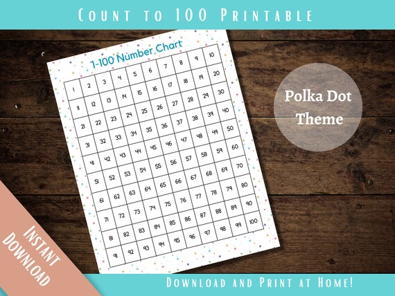 Printable To 500 Number Chart A4 A5 Half-letter Letter, 55% OFF