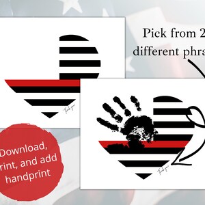 Firefighter Appreciation / Thank a Firefighter / Printable Firefighter ...