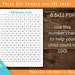 Alphabet Chart, Number Chart, Instant Download, Handwriting Chart, 1 ...