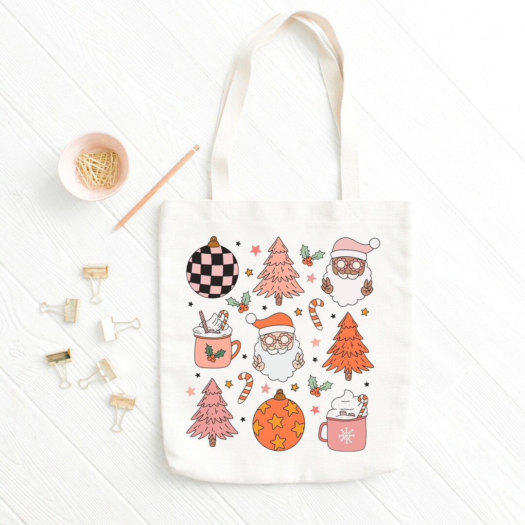 Christmas Doodles Favorites Tote Bag ,christmas Tote Bag, Little Things ...