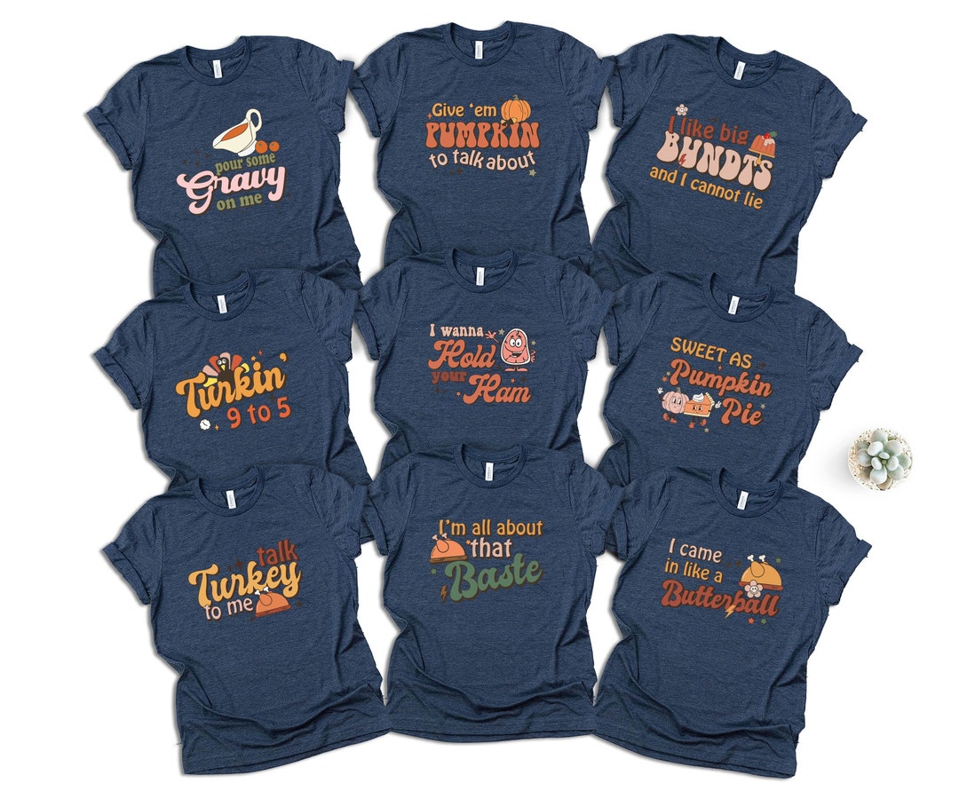 Family Thanksgiving Shirts, Funny Matching Family T Shirts ...