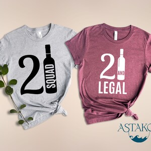 21 Squad Shirt 21 and Legal Team Drinking Party Shirt 21st - Etsy