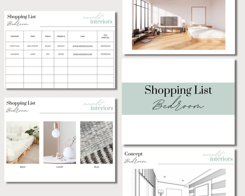 Canva Client Presentation Template, Interior Designer Client Welcome ...