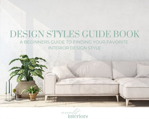 Design Styles Guide Book Interior Design Style Guide - Etsy