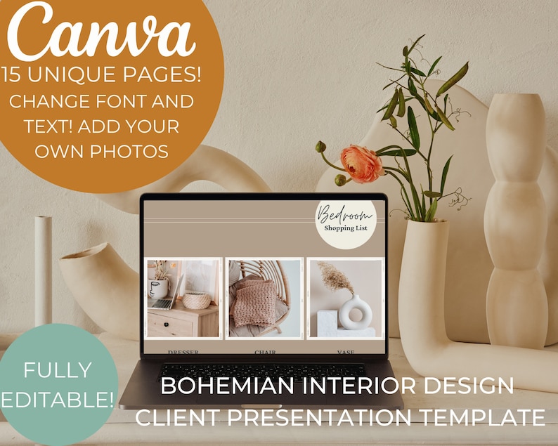 Canva Client Presentation Template, Interior Designer Client Welcome ...