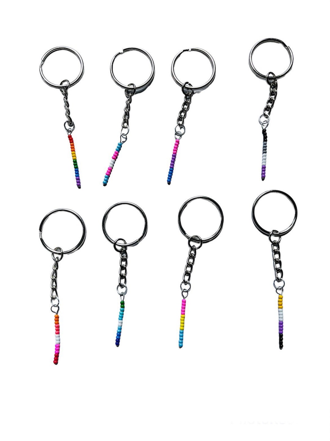 Lgbtq Pride Flag Keychains Etsy