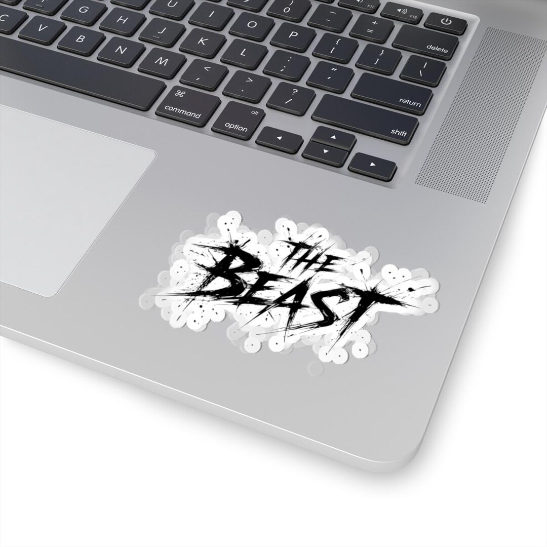 Beast Kiss-cut Stickers, Beauty and the Beast Sticker, Enchanted Rose ...