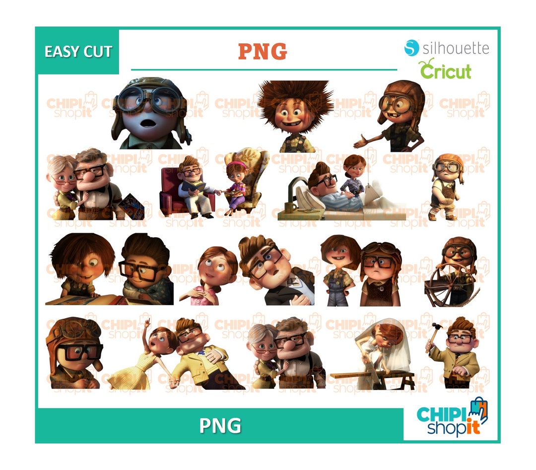 Up PNG, UP Clipart, UP Pixar Digital Files - Etsy