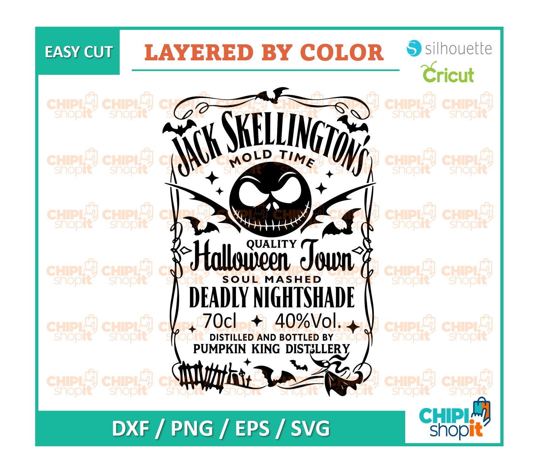 Jack Digital File Jack Face SVG Jack Bottle Label SVG - Etsy