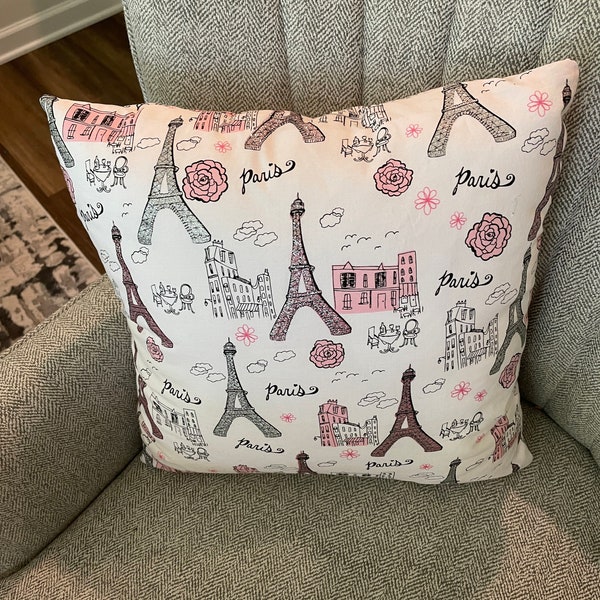 Paris Pillows - Etsy