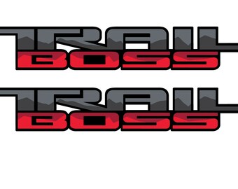 Trail Boss Decal - Etsy