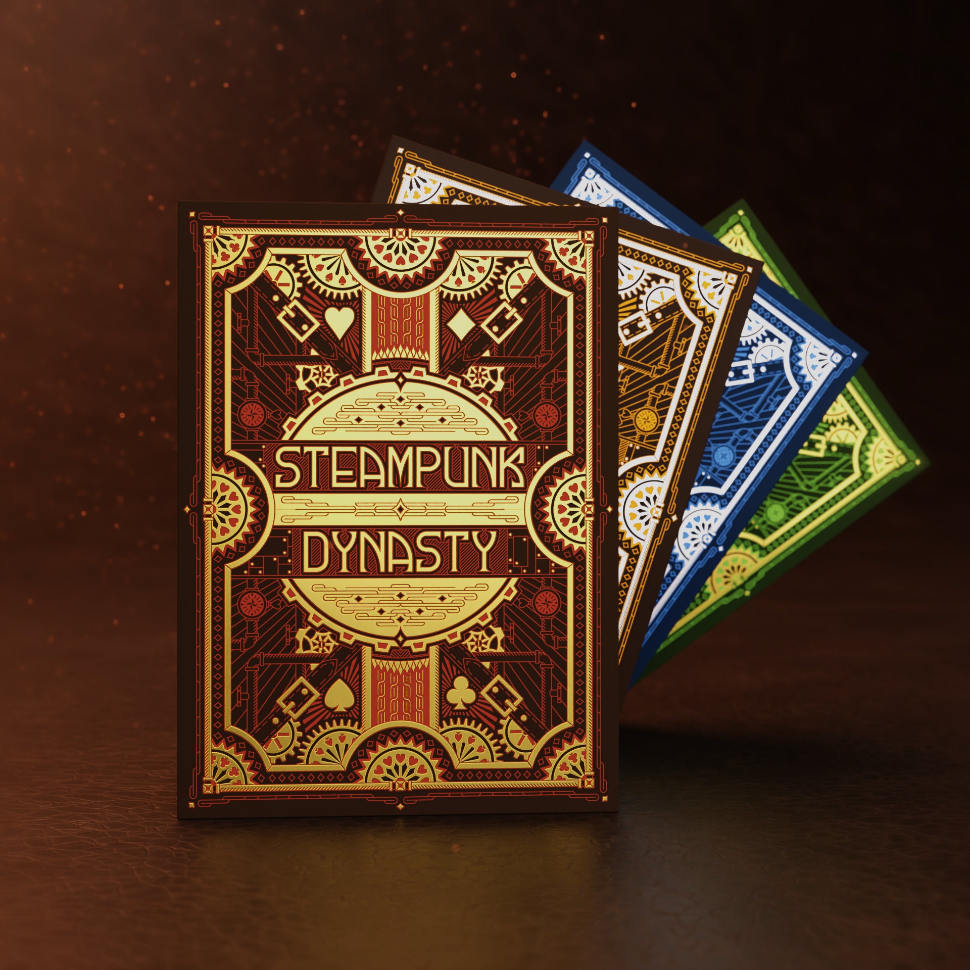 Luxury Collectible Steampunk Playing Cards Steampunk Dynasty - Etsy