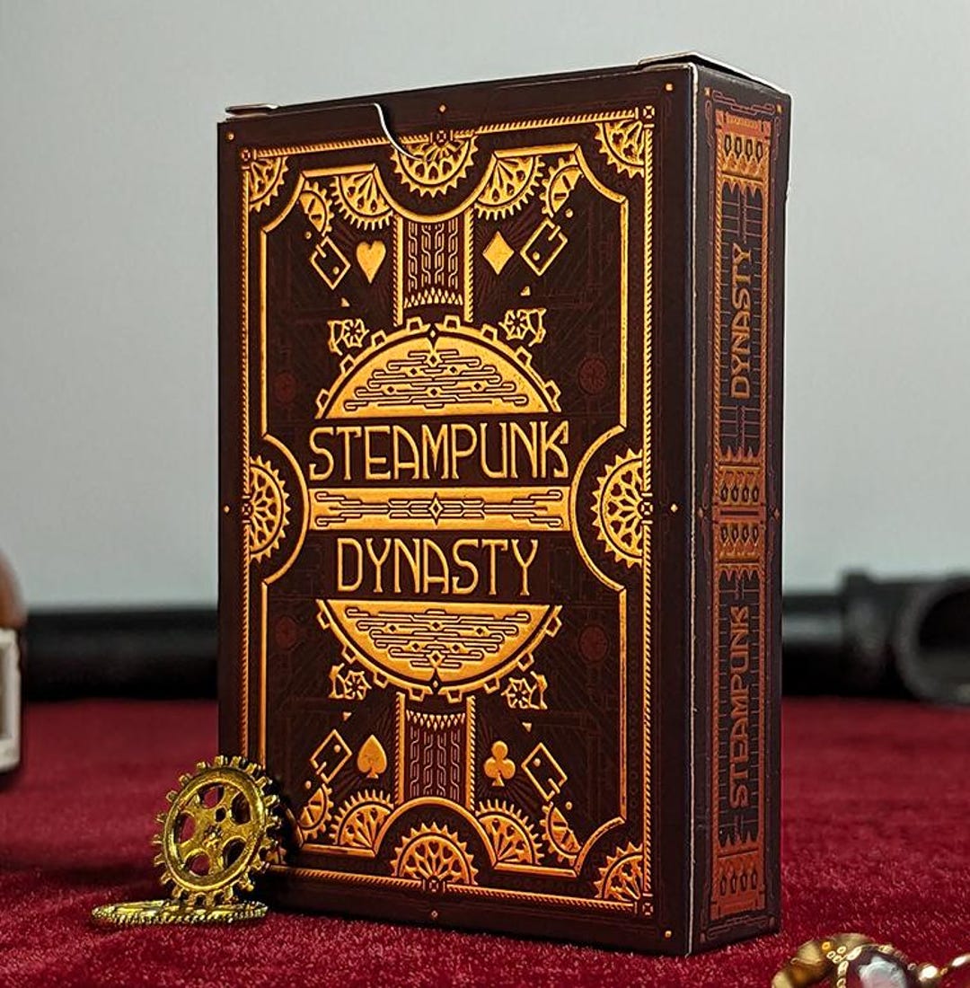 Luxury Collectible Steampunk Playing Cards Steampunk Dynasty - Etsy