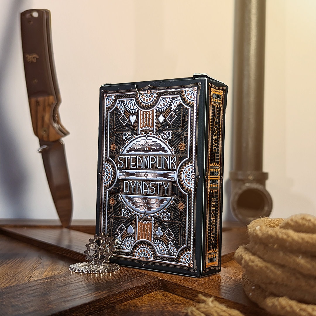 Luxury Collectible Steampunk Playing Cards Steampunk Dynasty - Etsy